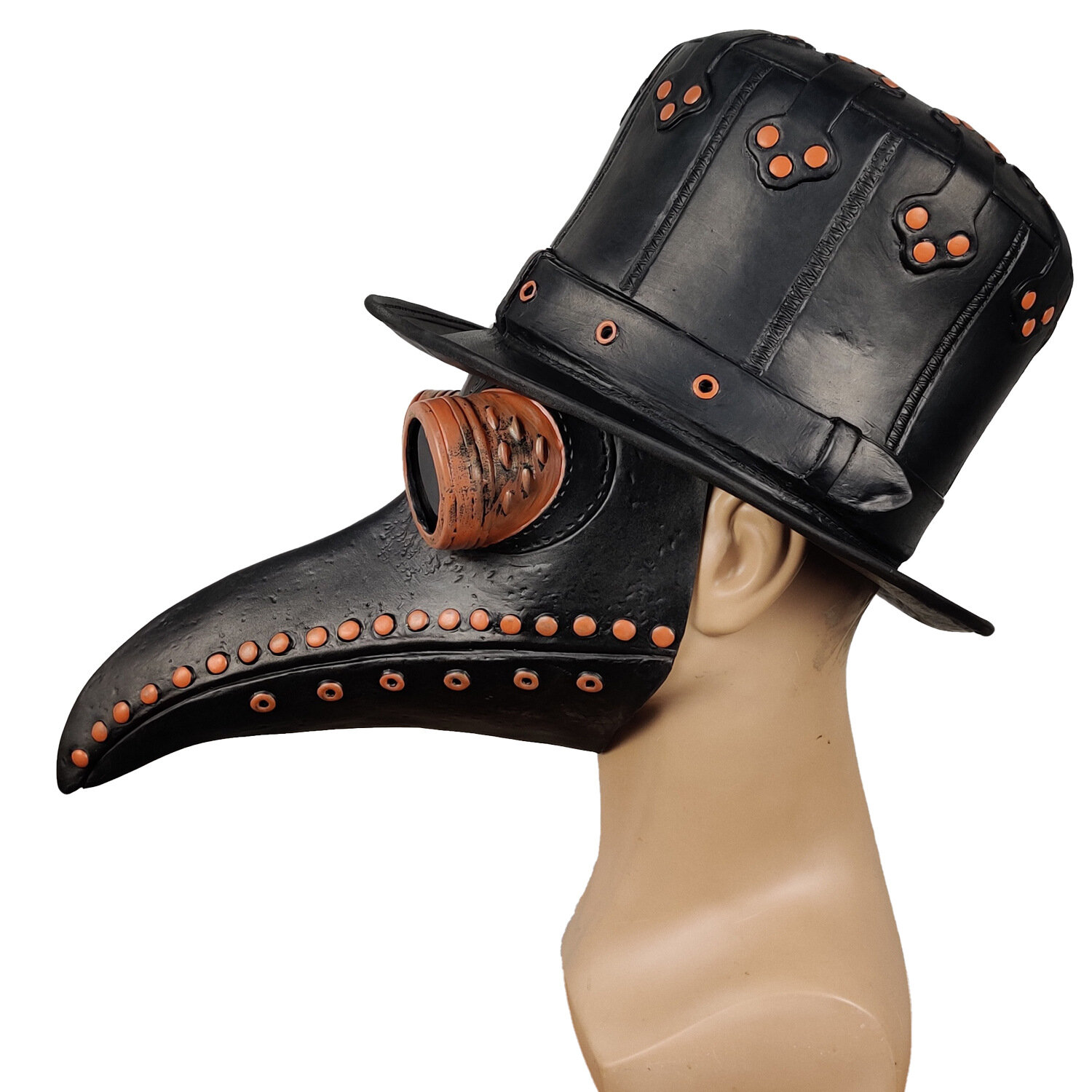 Маска чумного доктора, с клювом