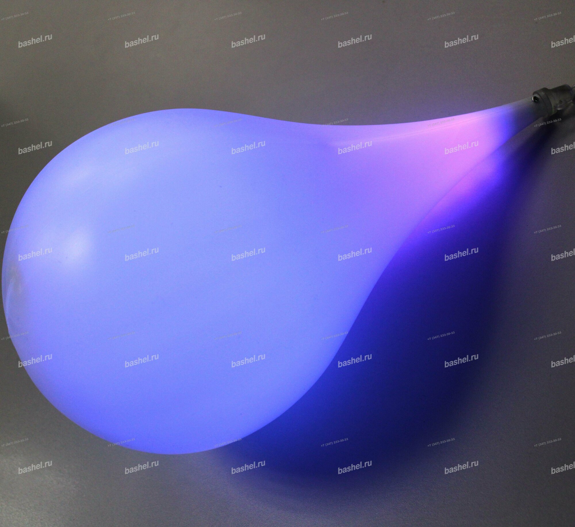 Светильник светодиодный декоративный "Капитошка" D-180mm 7W 220V BPV-D18H32-7W-RGB многоцветный (уличный)