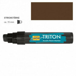 Коричневый гаванна художественный акриловый маркер "Solo Goya" Triton" 15,0 мм