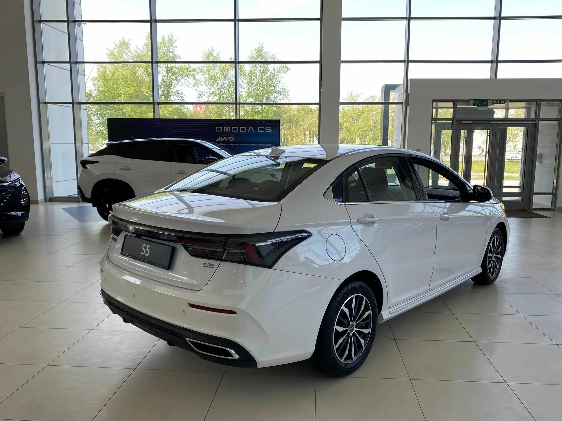 Дефлекторы окон (ветровики) Chery Omoda S5