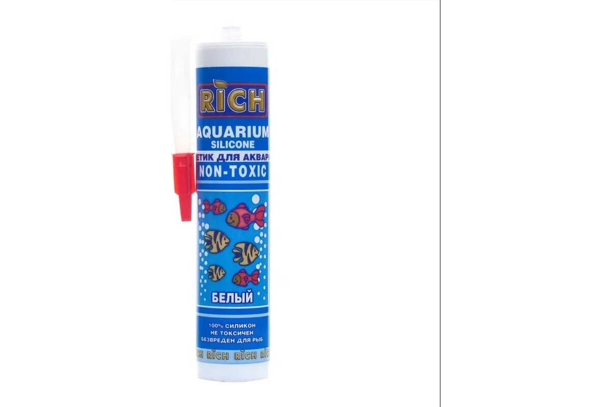 RICH Герметик для аквариума белый 114141