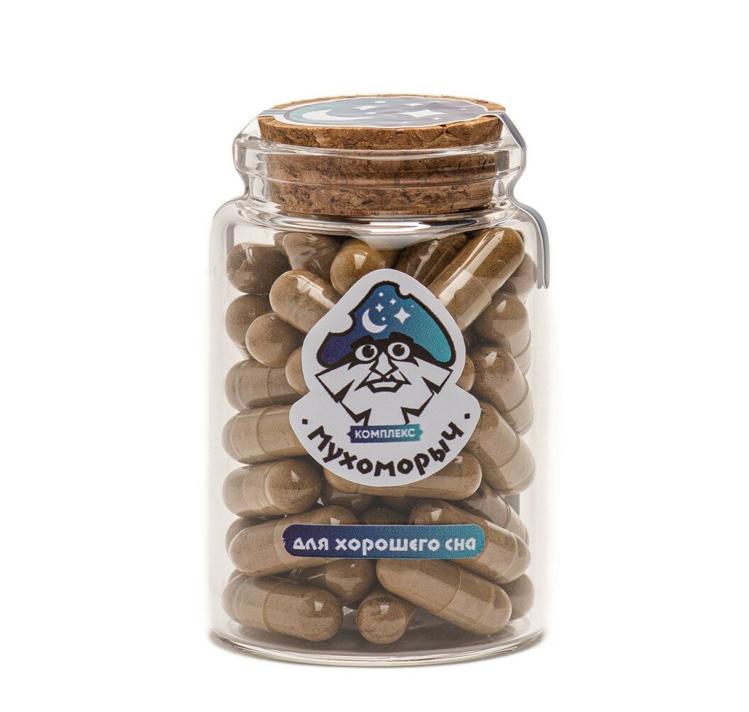 Комплекс для сна МухоморыЧ, 60 капсул
