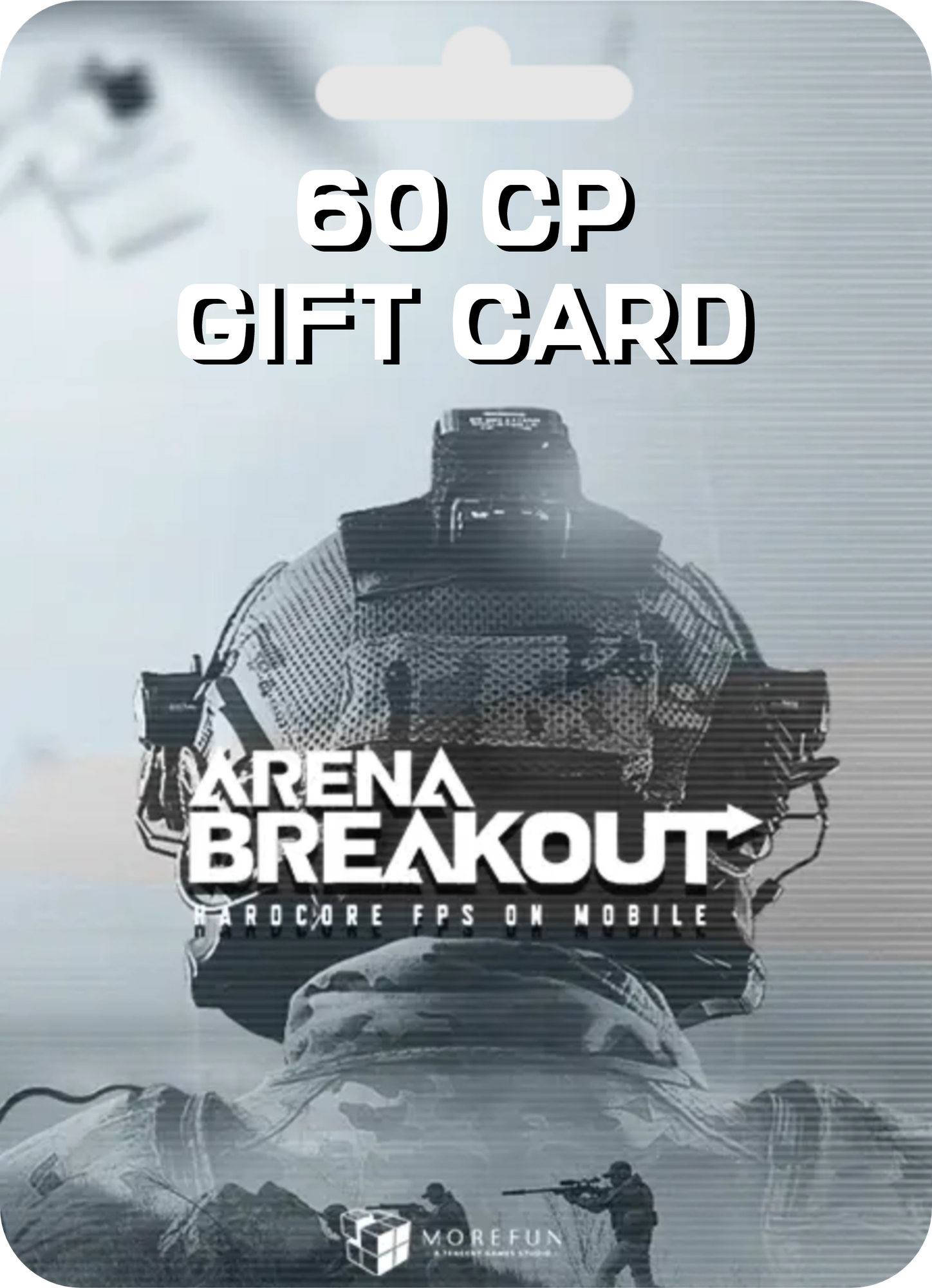 Подарочная карта ARENA BREAKOUT 60 CP / Gift Card ARENA BREAKOUT 60 CP