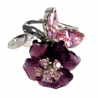 Кольцо тонкое, серебро, 925 проба, родирование, жемчуг