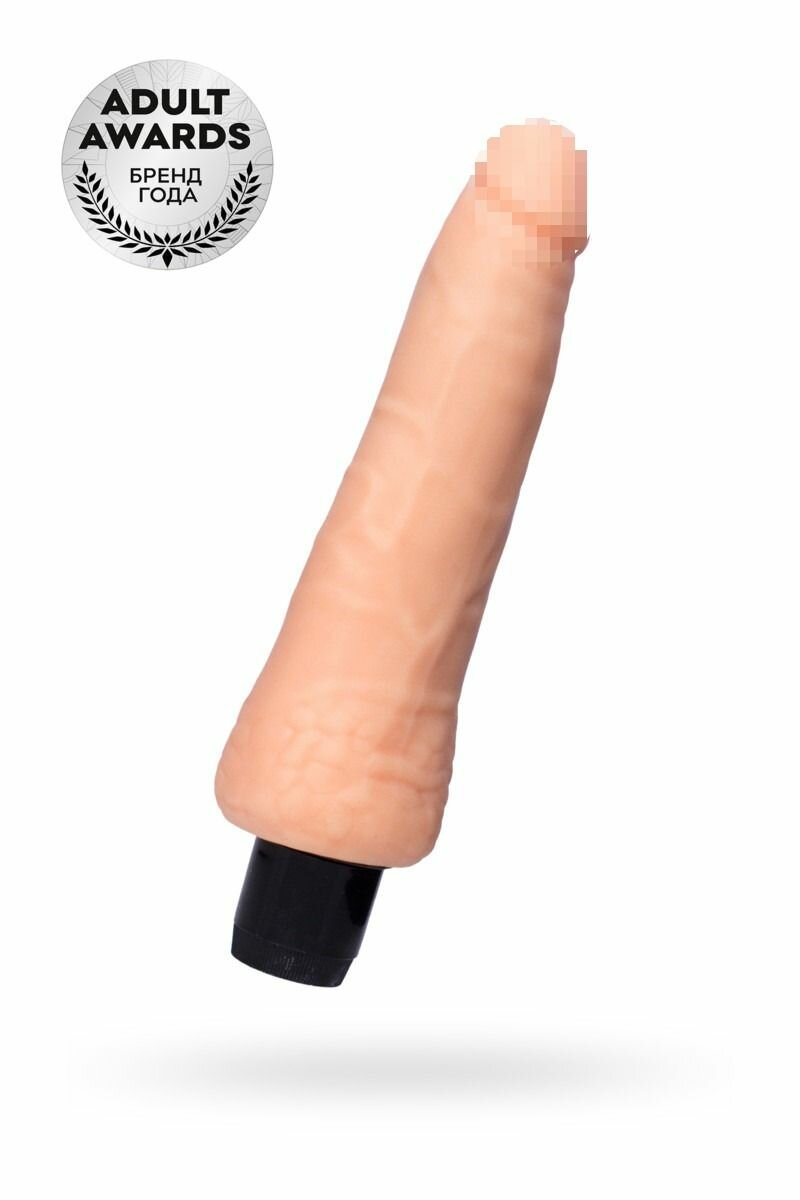 Реалистичный вибратор Erowoman, TPE, телесный, 20 см