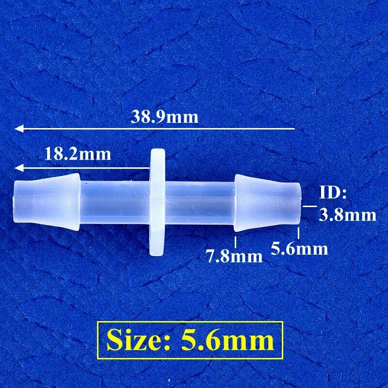 Прямые соединители SgooHan для аквариума 1,6~15,8 мм 5.6x5.6mm, 50 Pieces