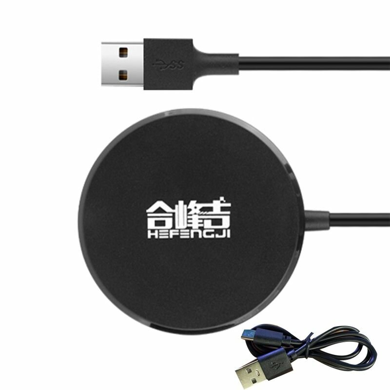 (1 комплект) USB один буксир четыре концентратора с беспроводной зарядкой