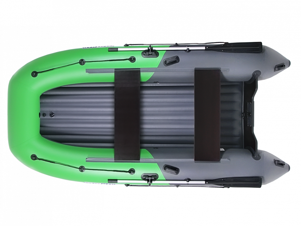 Boatsman НДНД лодка BT350A (серо-салатовый)