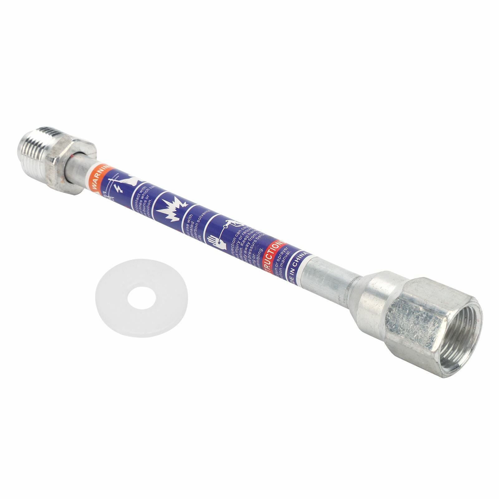 Удлинитель для краскопульта 20 см, универсальный наконечник