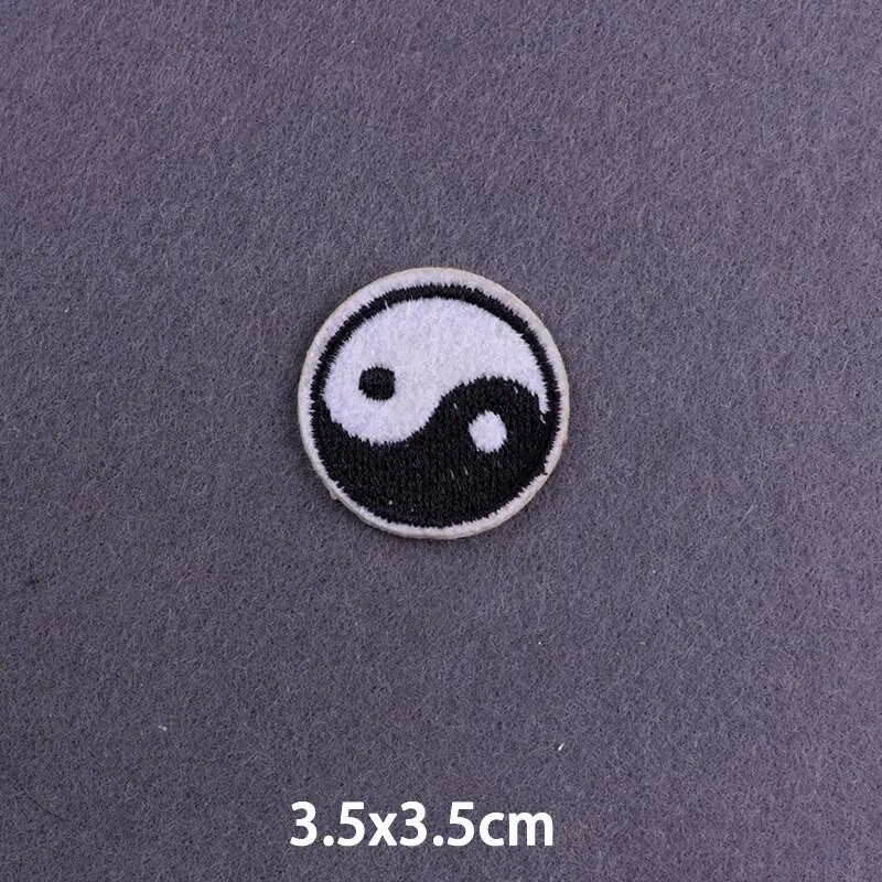 Нашивки pulaqi с черепом, котом и бабочкой Черный, PE0411CT