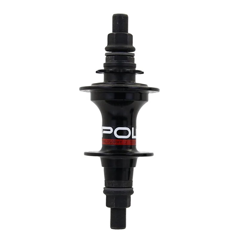 POLSO BH002 Втулки для BMX 36H Черный, Black RHD rear