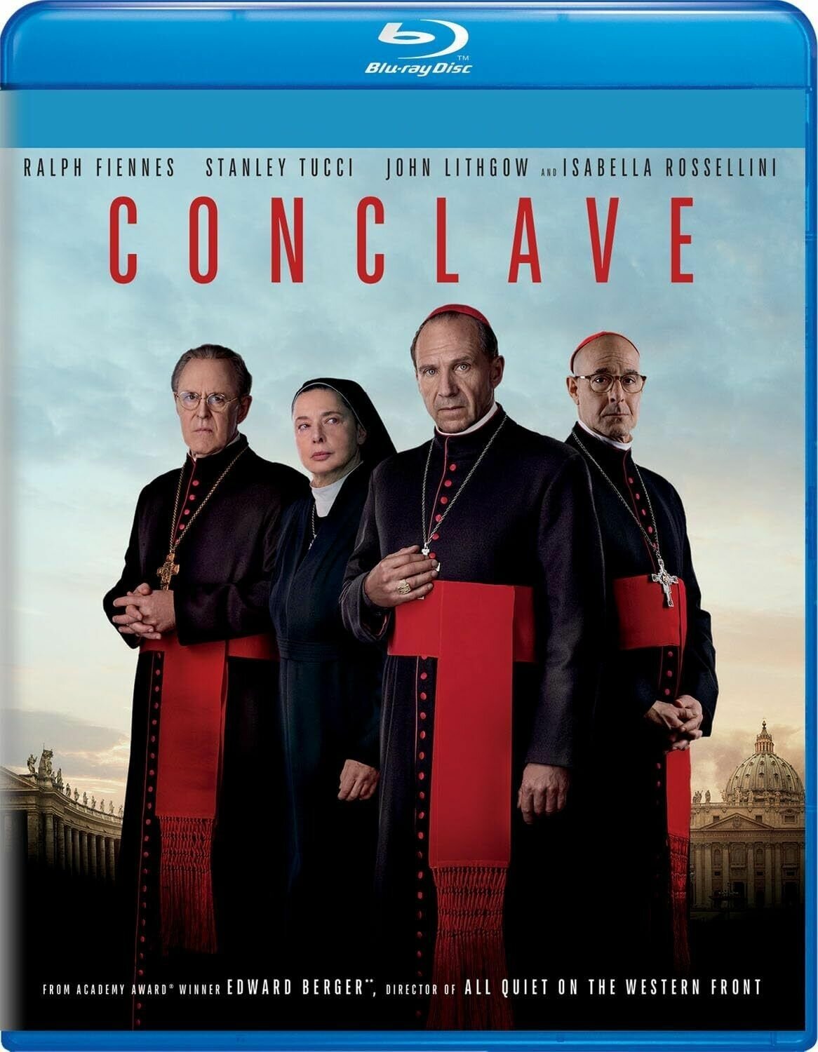 Конклав (новинка 2024) Blu-ray (блю рей) Рэйф Файнс
