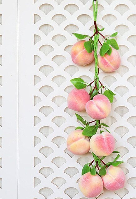 Украшение для кухни, декор, искусственный персик