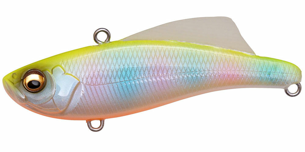 Воблер (виб) Megabass BIRAN 70S - 15g (70мм, 15гр, быстро тонущий) - PM CHART BACK RAINBOW