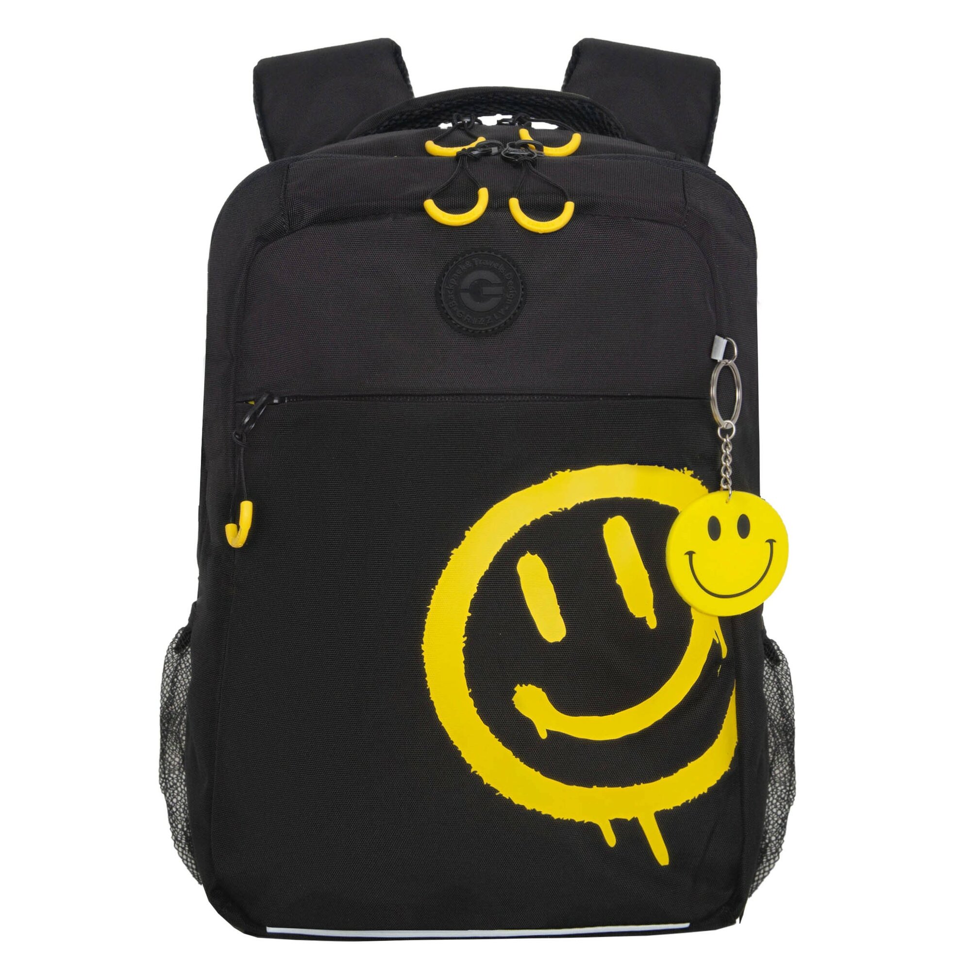 Рюкзак молодежный GRIZZLY с карманом для ноутбука 13", анатомической спинкой, для мальчика RB-556-6/3