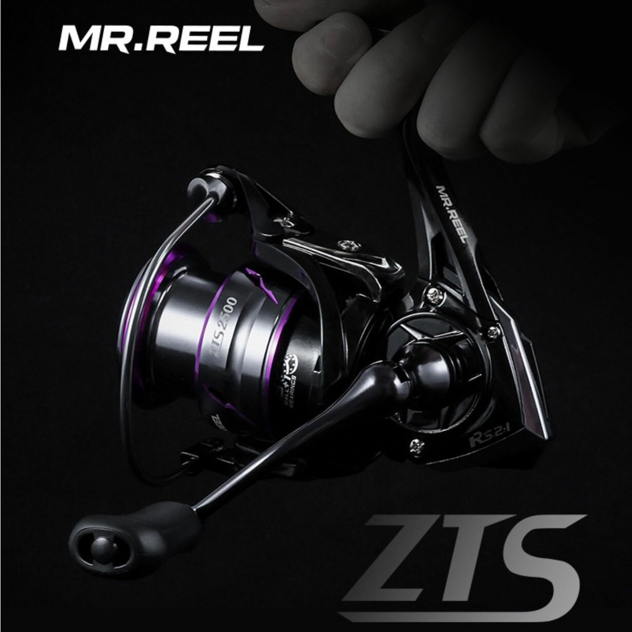 Катушка для рыбалки Mr.Reel ZTS 2500 безынерционная рыболовная катушка для спиннинга