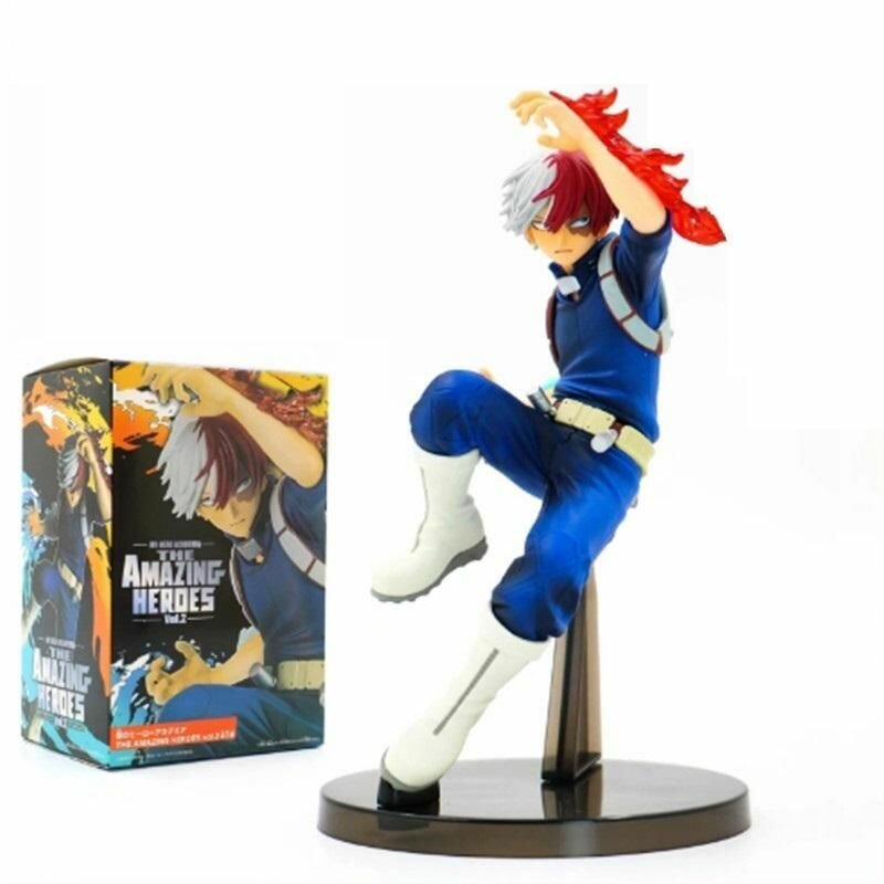 Аниме фигурка My Hero Academia/Моя геройская академия, Todoroki Shoto / Шото Тодороки, 19см