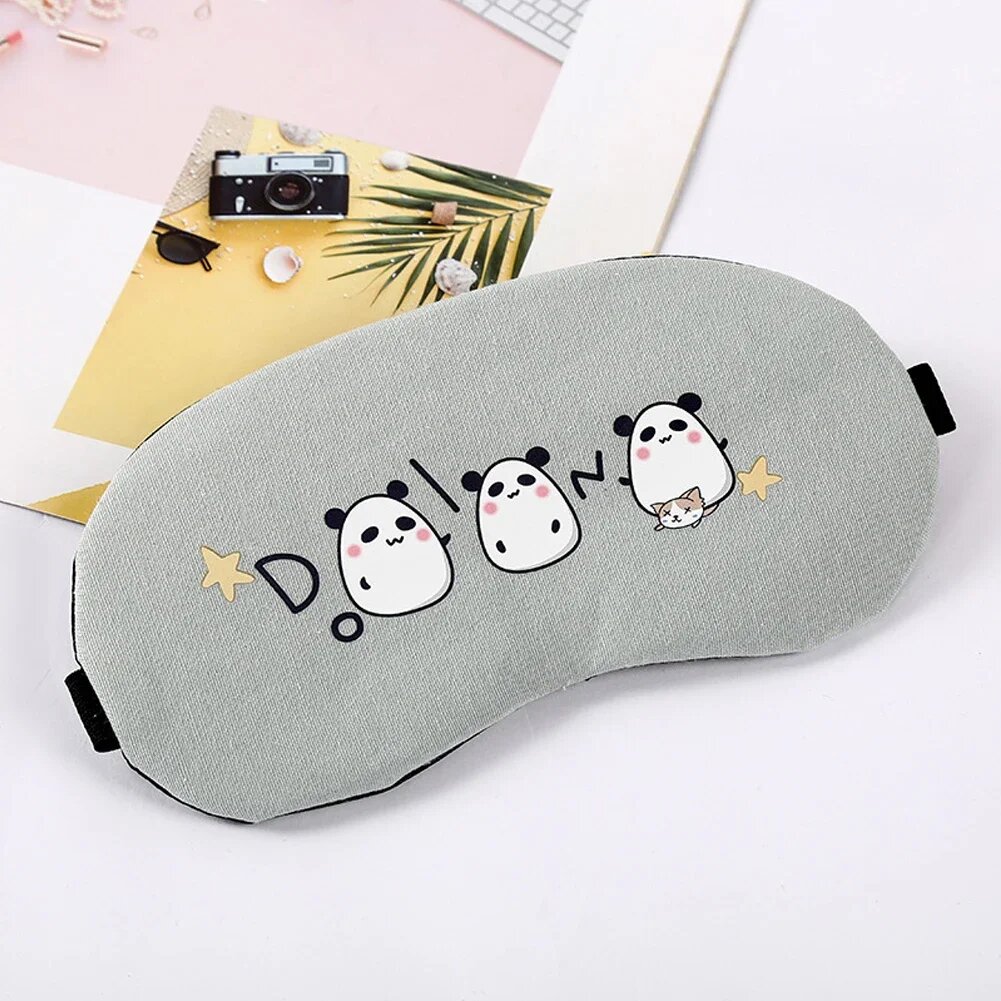 Маска для сна из хлопка 06