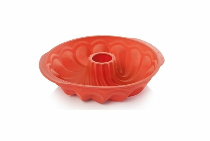 Форма для выпечки "Кекс с отверстием", низкая, силикон, d-23см, h-6см
