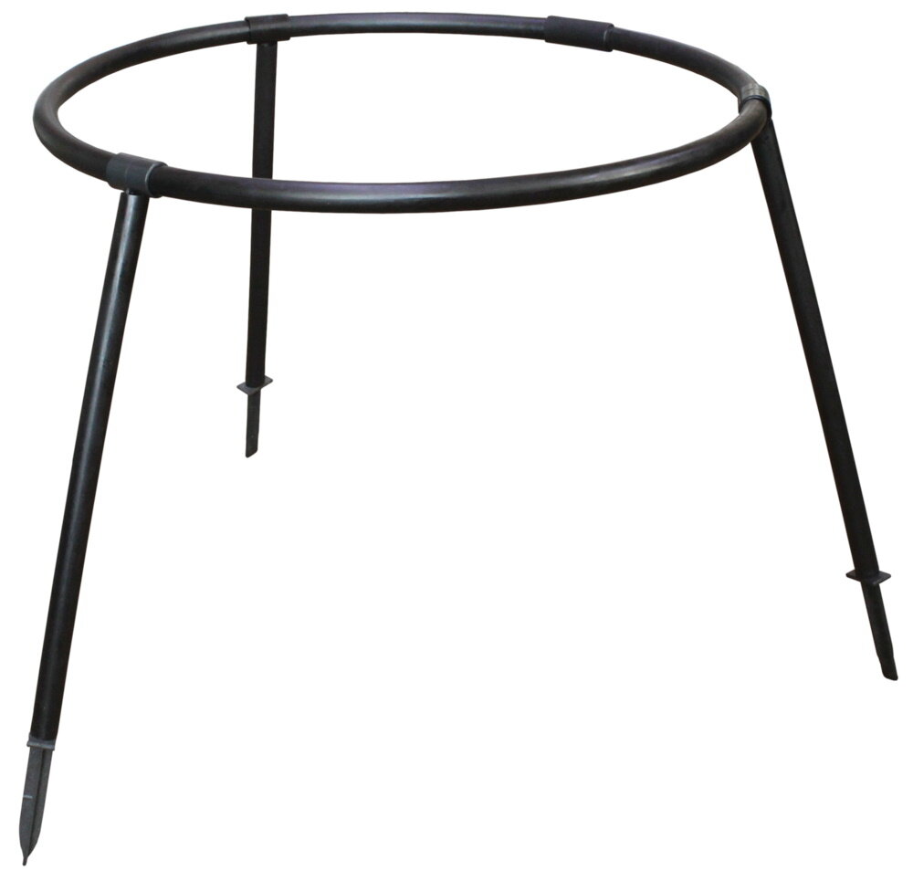 Опора для растений Комплект-Агро универсальная, разборная, пластиковая, черная, 60×60×53см / кустодержатель