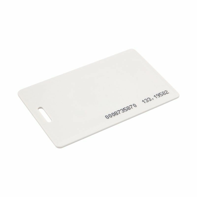 Электронный ключ (карта с прорезью) 125KHz формат EM Marin Индивидуальная упаковка 1 шт