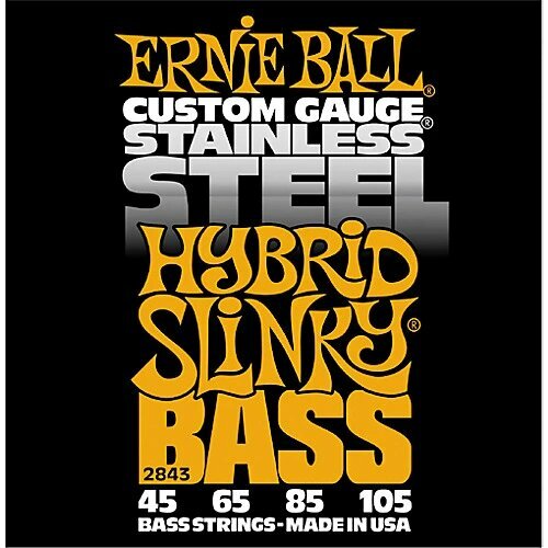 Струны для бас-гитары Ernie Ball 2843