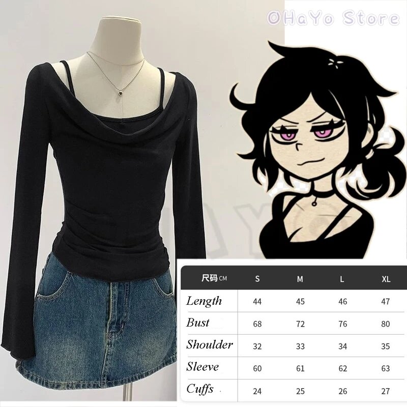 Косплей костюм Энди и Лейлри из игры "Темная игра" М, Shirts