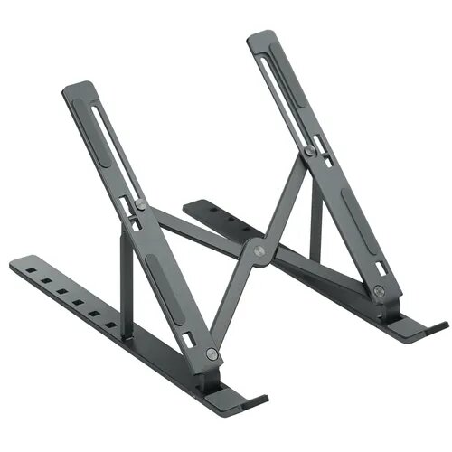 Подставка для ноутбука алюминиевая регулируемая складная EVOLUTION LS102 DARK GREY