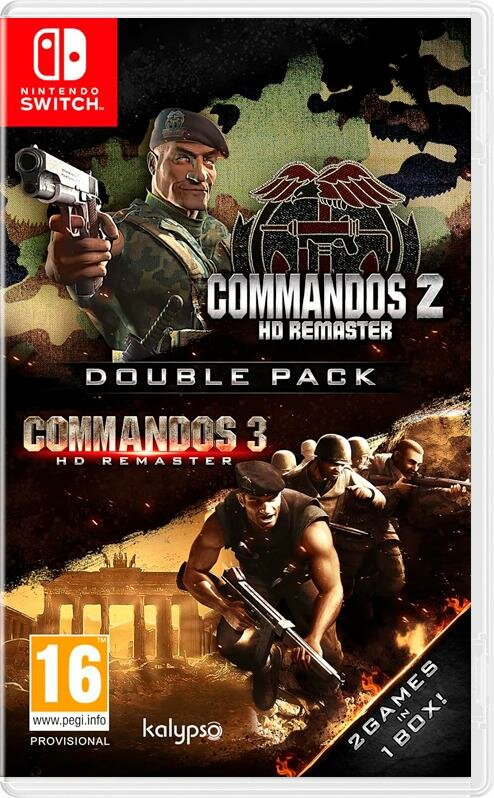 Commandos 2 & 3 HD Remaster. Double Pack [Nintendo Switch, русские субтитры]
