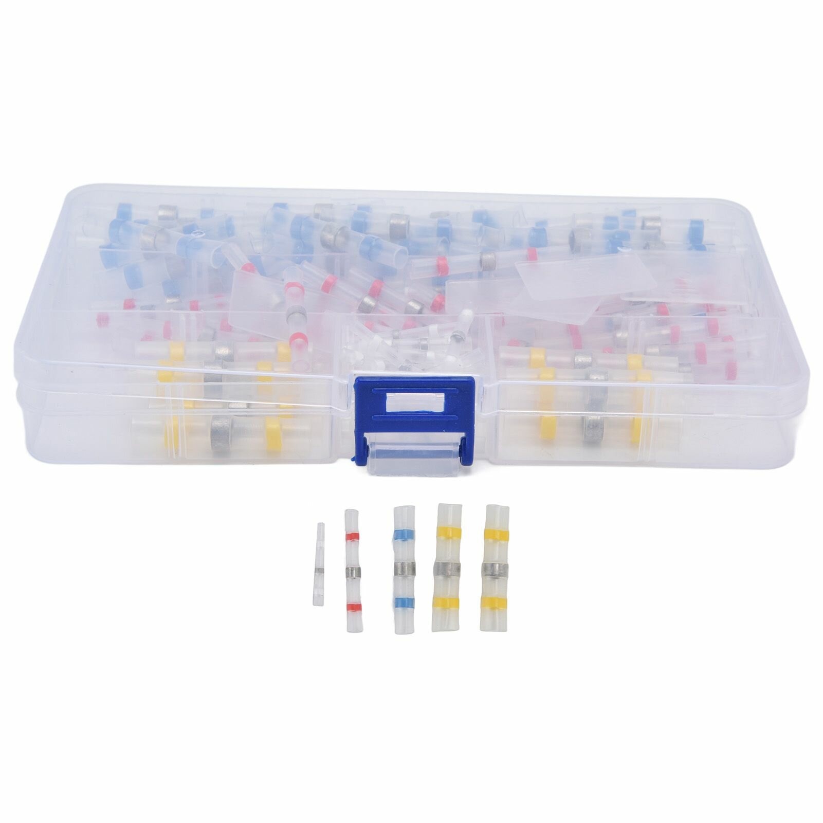 120 шт. термоусадочные стыковые соединители, обжимные клеммы, водонепроницаемый комплект