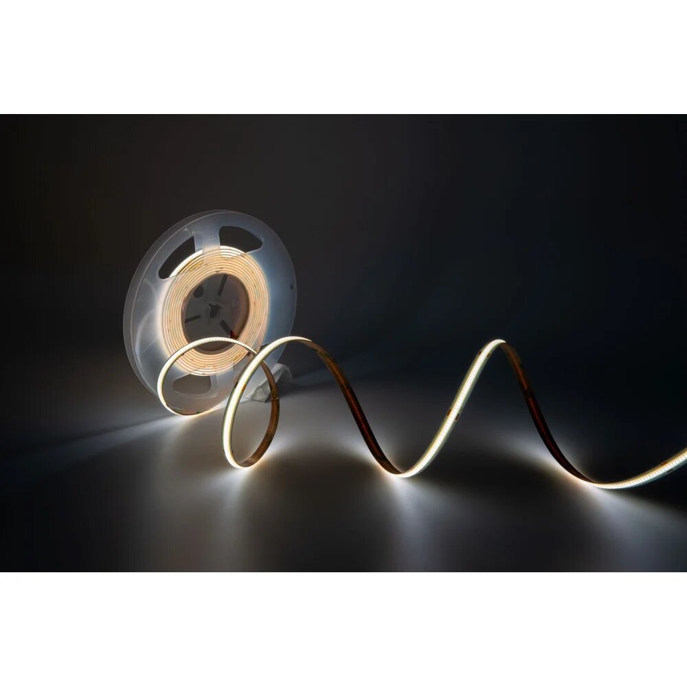 FIBERLI Светодиодная лента 480S-30, 9,6Вт/м, 850Лм/м, 3000К, 24V DC, IP20, 5м 12840202