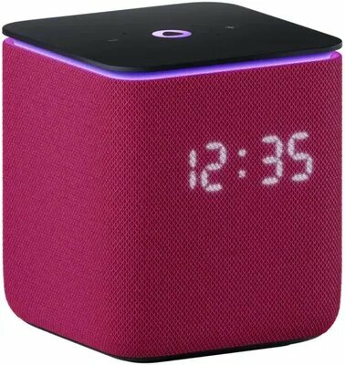 Умная колонка Yandex Станция Миди Алиса малиновый 24W 1.0 BT/Wi-Fi 10м (YNDX-00054PNK)
