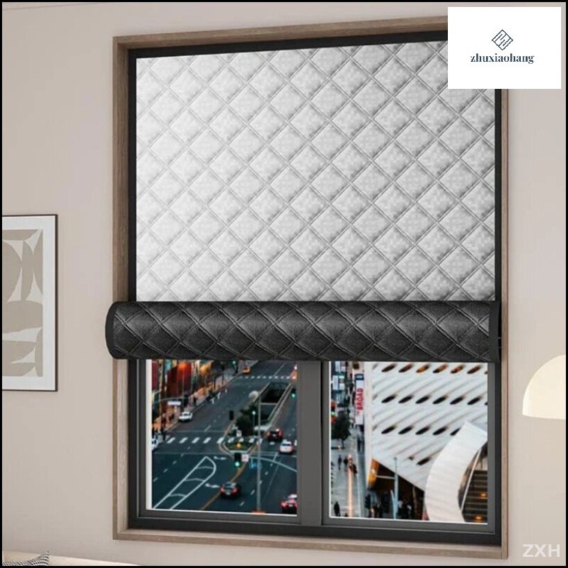 Шторы "Эксклюзивные", полиэстер, 100%, черные, черно-белые, для акустики, 120x200 см