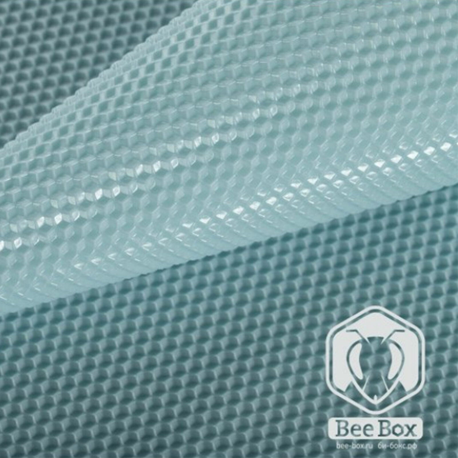 Цветная вощина "Небесно-Голубая", большой формат (40х26 см), 1 кг.