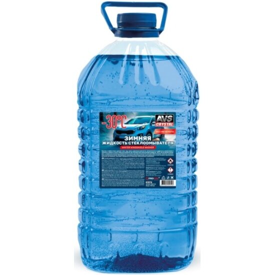 Зимняя жидкость стеклоомывателя Avs -30С (ПЭТ) 4л AVK-960, A95012S