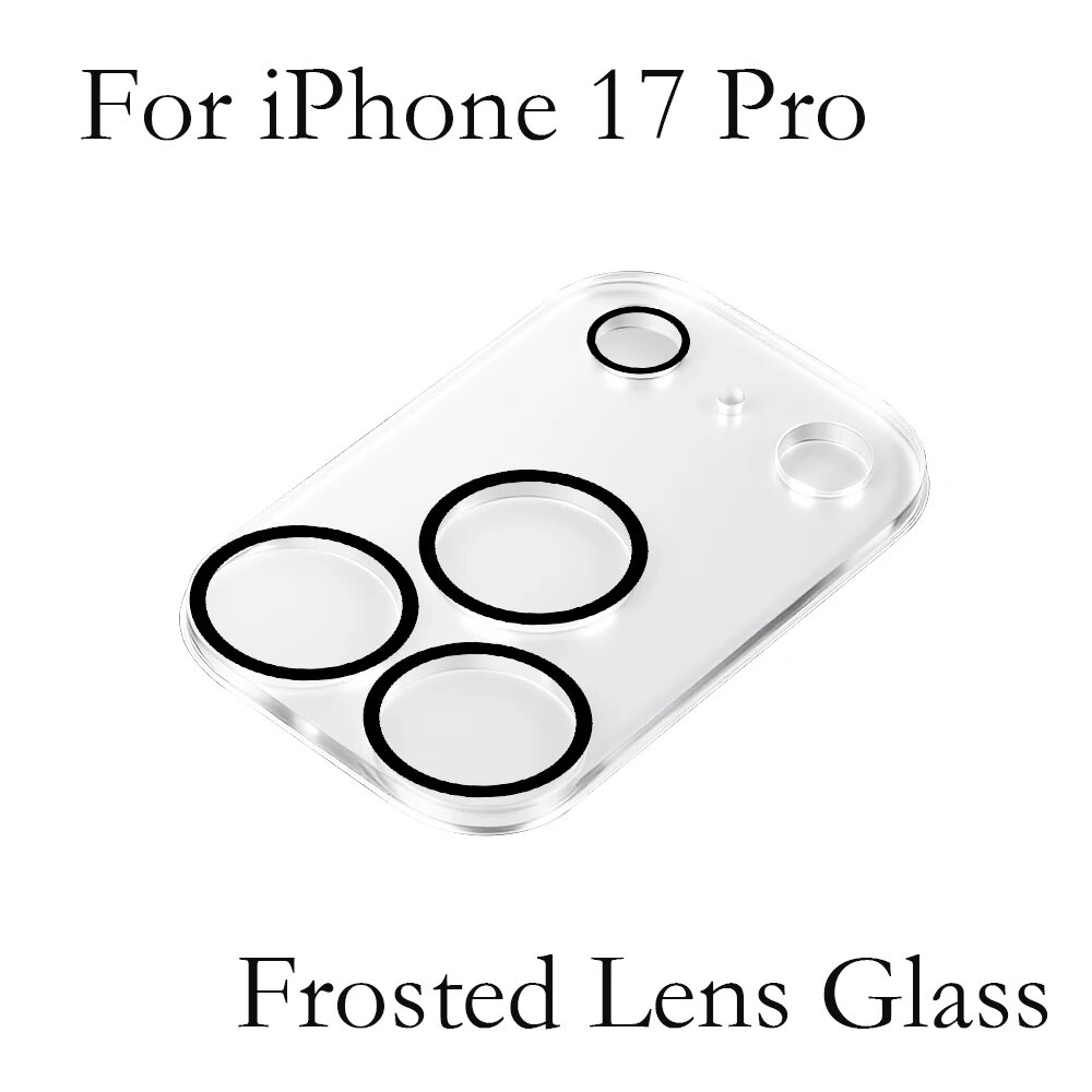 Защита камеры iPhone 17 Pro Frosted Lens Glass, Цвет: 11-17Pro