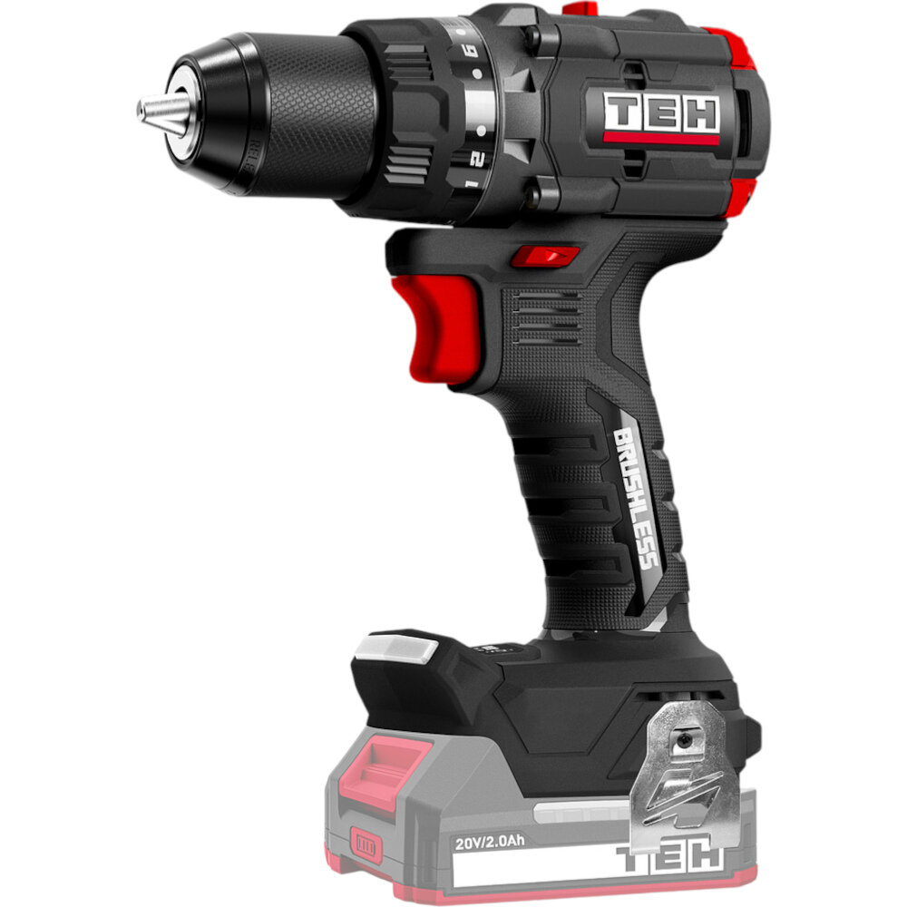 Аккумуляторный шуруповерт TEH TDBL1020, OEM 20V