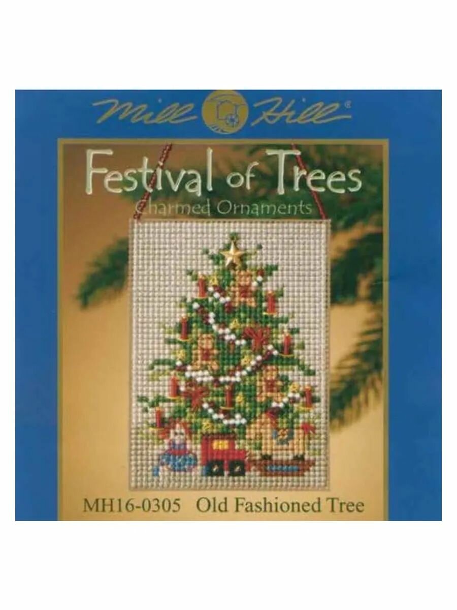 Набор для вышивания "Old Fashioned Tree" (6.5 x 7.5 см.) / Mill Hill MH160305