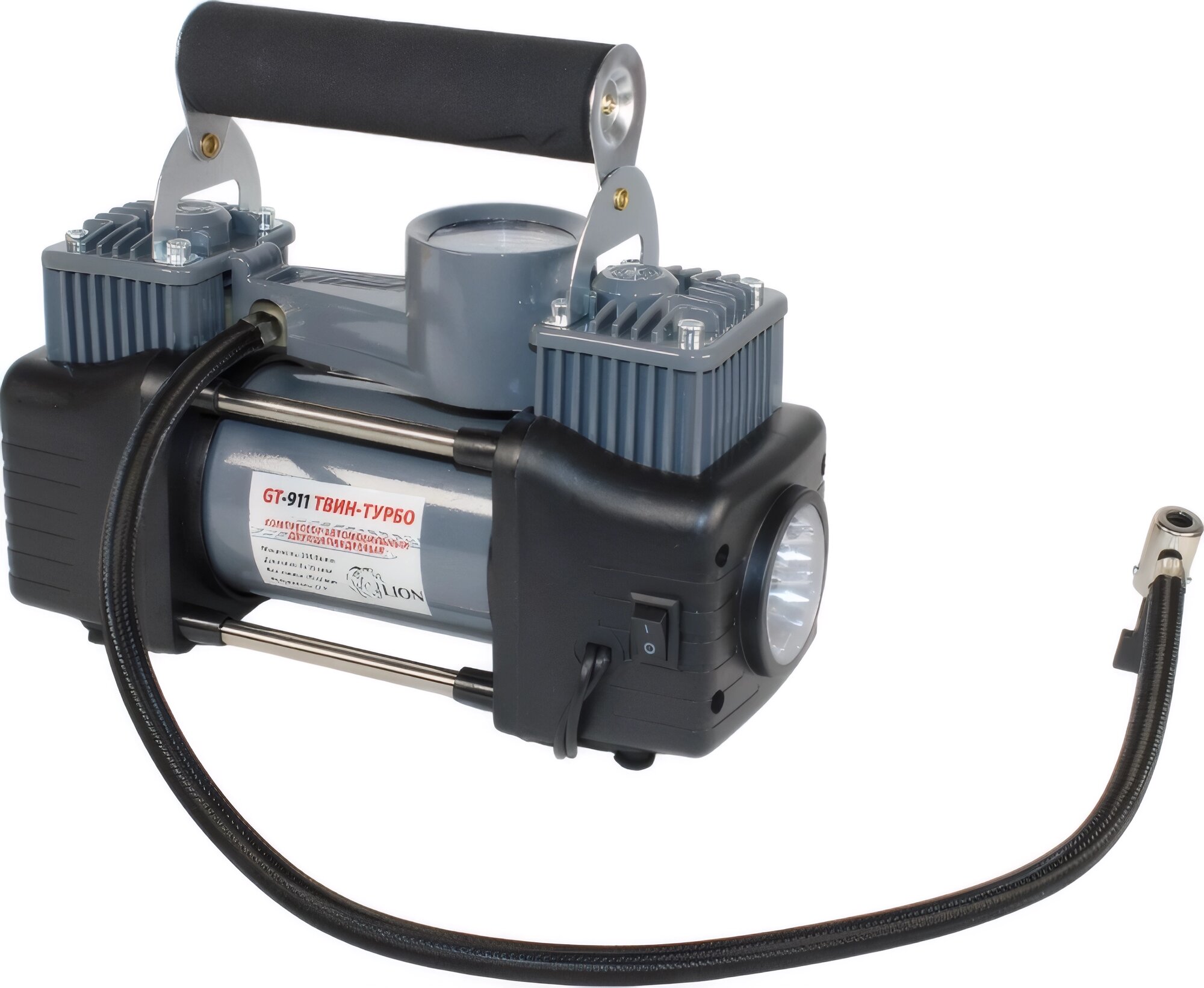 Компрессор 2-поршневой LION GT-911