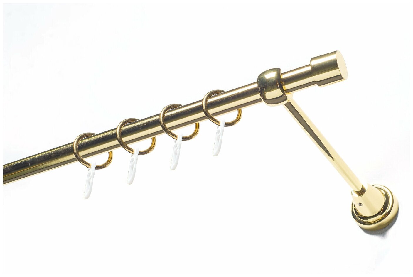 Карниз для штор 2,4 метра AICITY16 классик 1 золото глянец