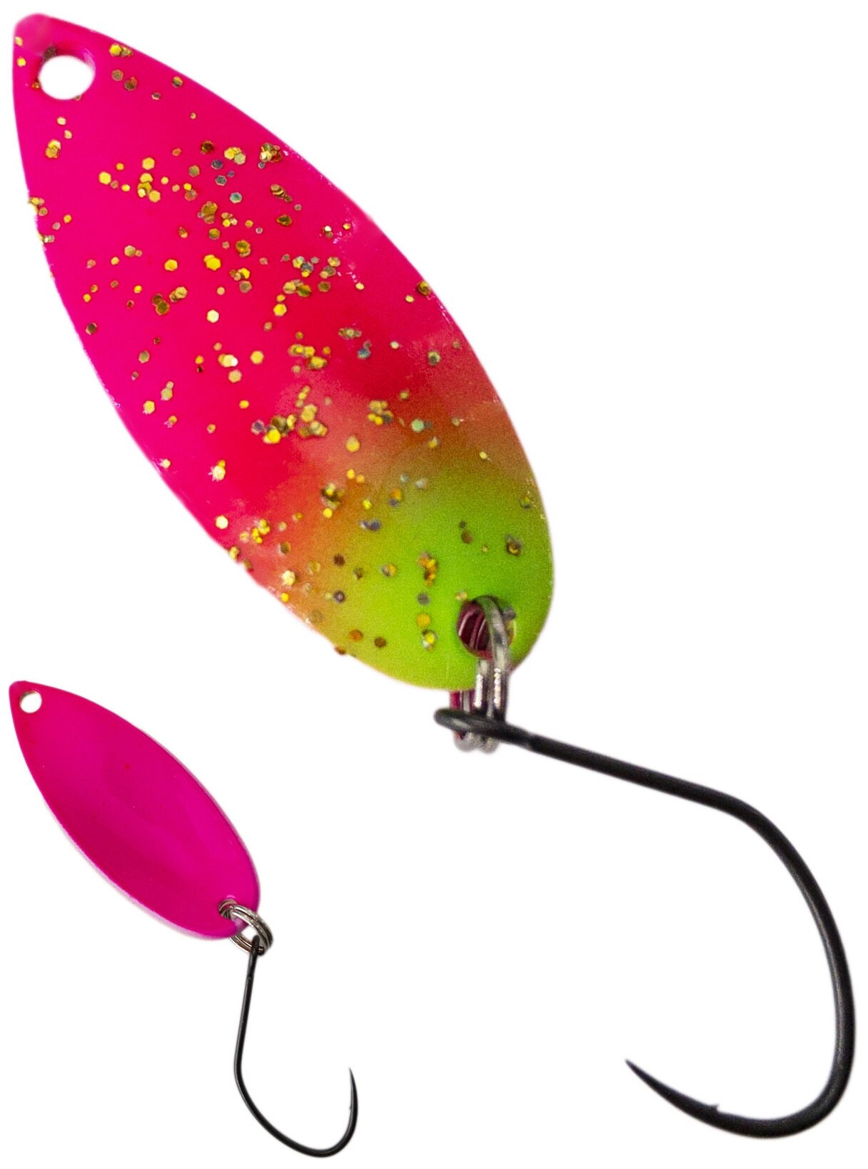 Блесна колебалка Зябликов Семечка 2.9см 3.2гр fluo fluo