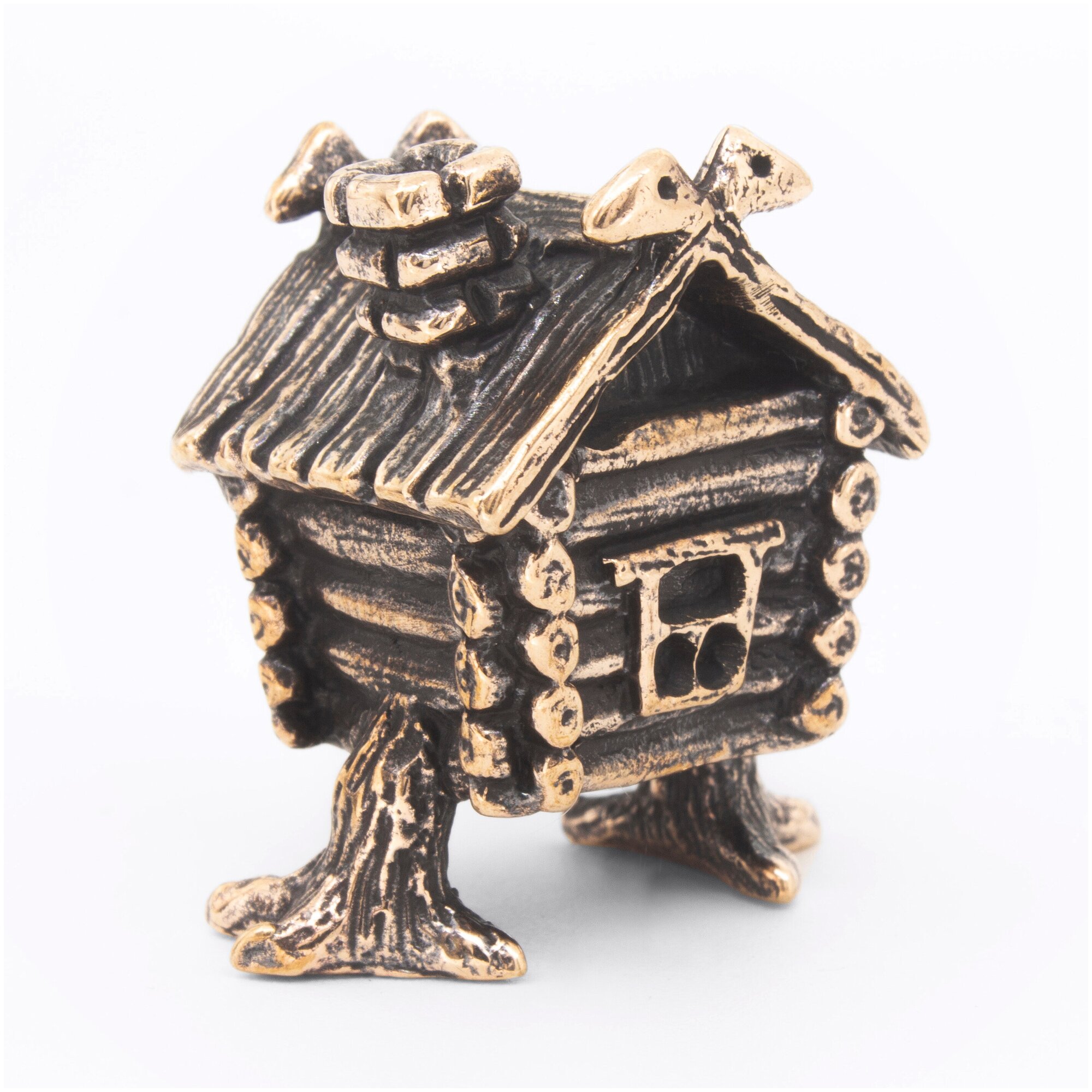 Наперсток Избушка из Бронзы от Рязанской литейной мастерской