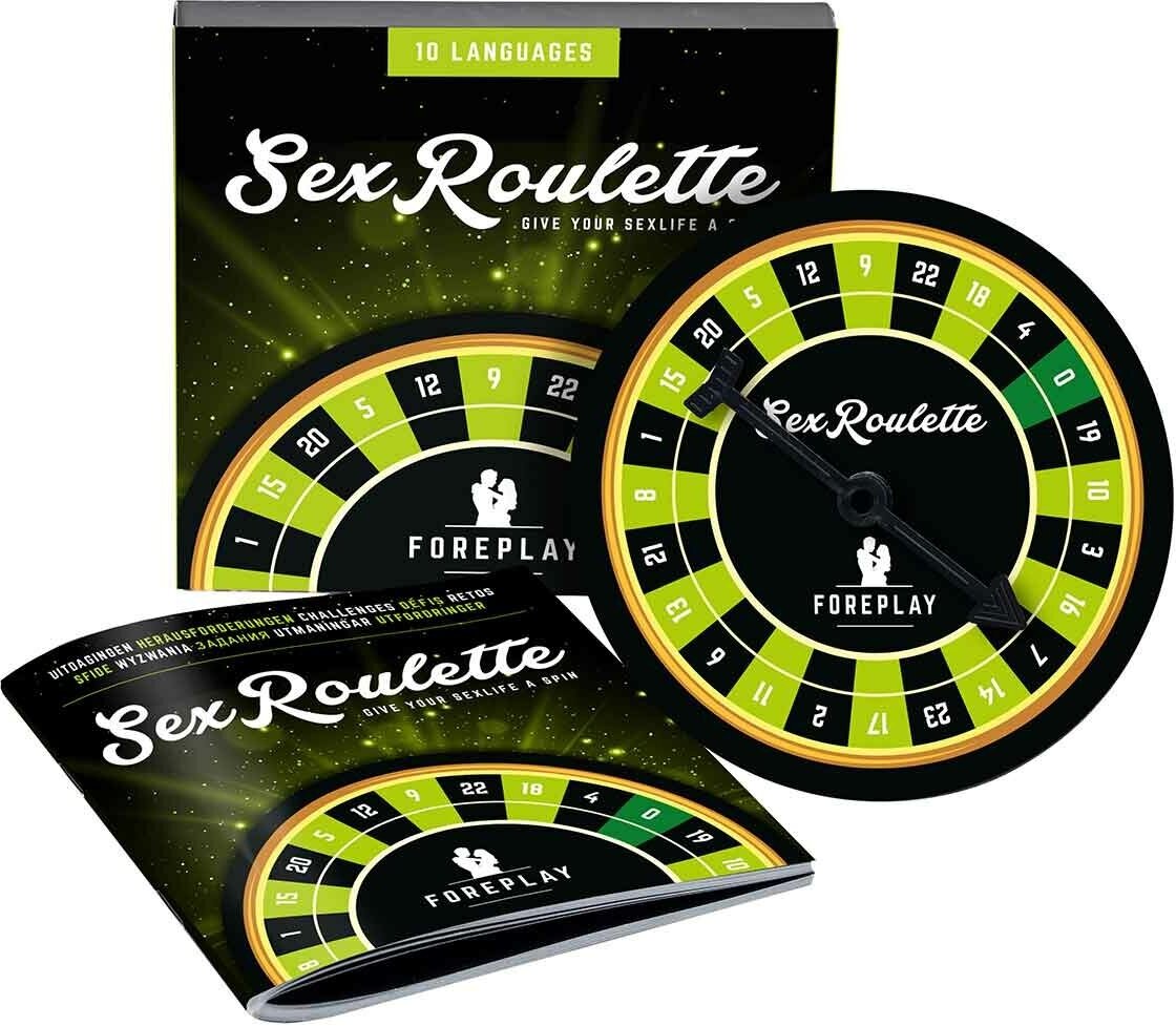 Настольная игра-рулетка Sex Roulette Foreplay