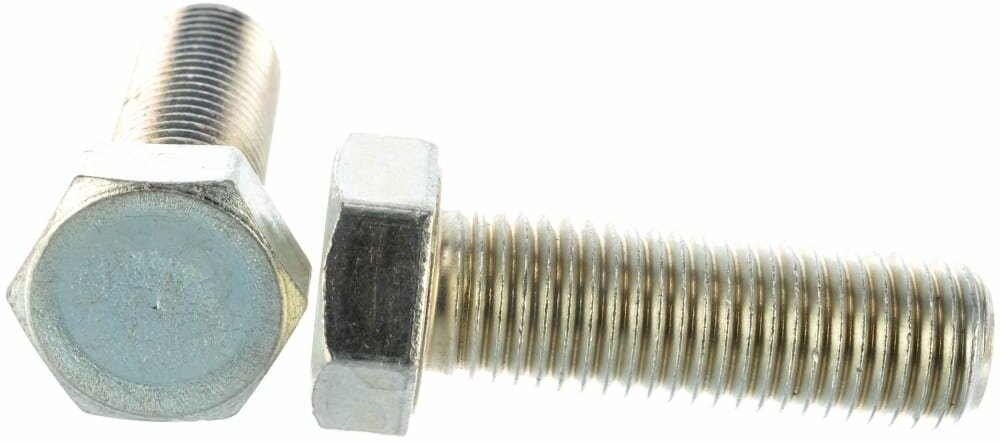 Оцинкованный шестигранный болт Tech-Krep М16х50 DIN933 (2 шт.)