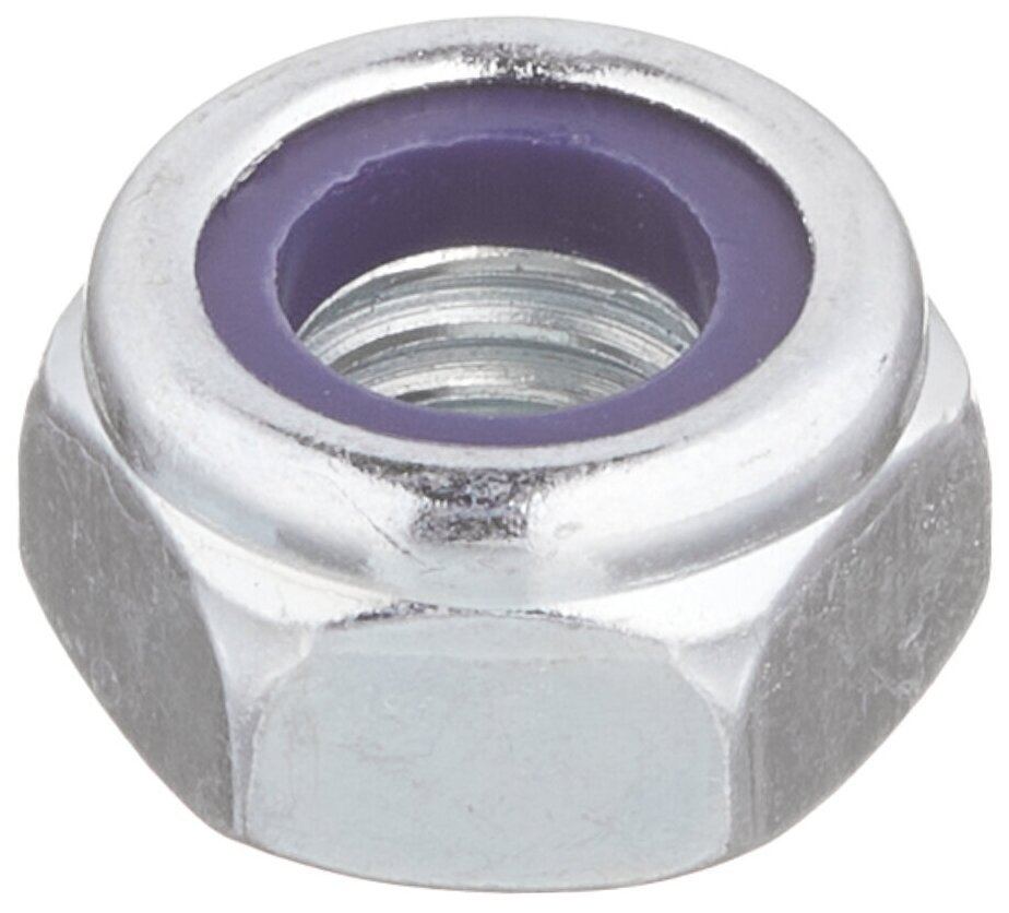 Гайка самоконтрящаяся оцинкованная М10 DIN 985 10 (30 шт.)