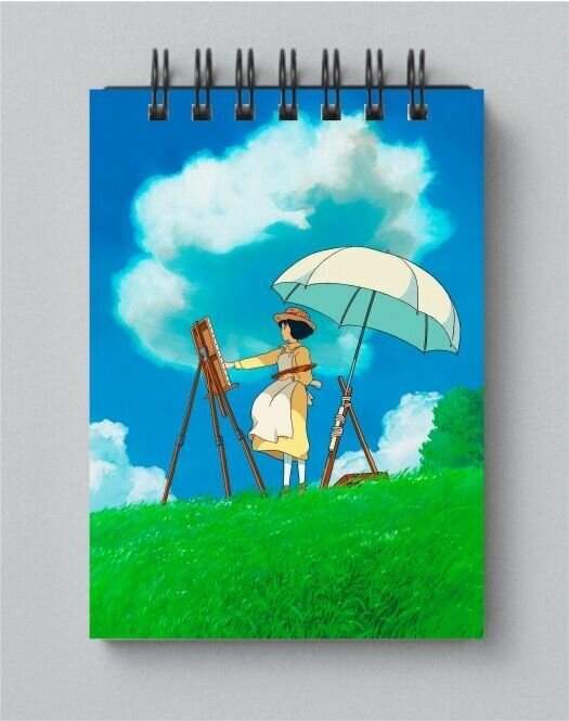 Блокнот Ветер крепчает, The Wind Rises №1, А3