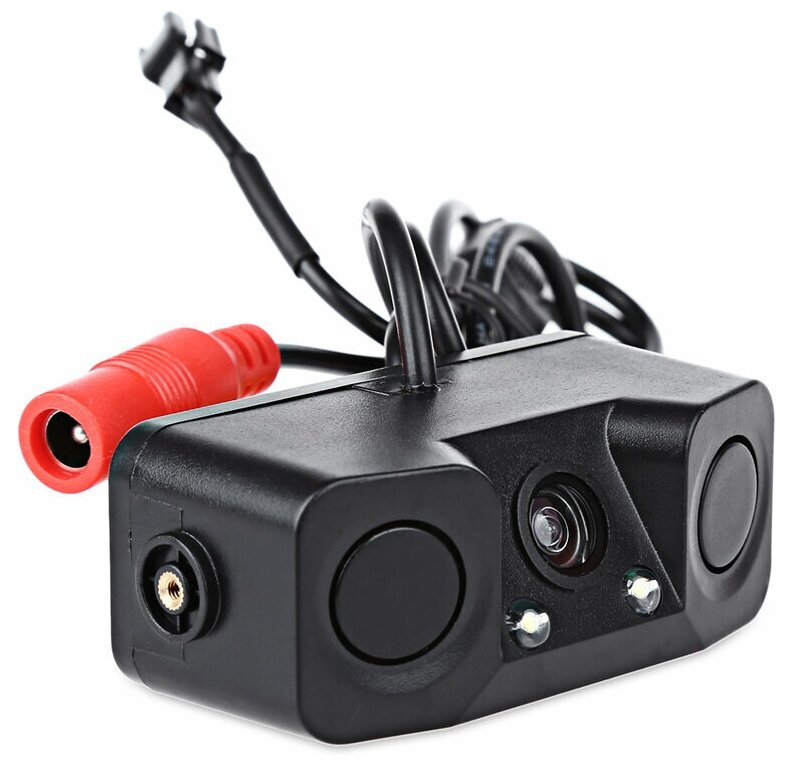 Камера заднего вида со встроенным парктроником