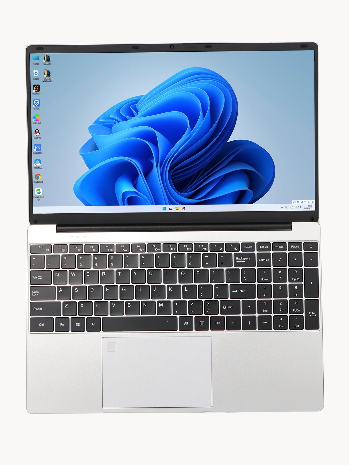 15.6" Ноутбук для работы и учебы, RAM 16 ГБ, SSD 1ТБ, Intel N5095, Windows 11 pro, цвет Серый, русская раскладка