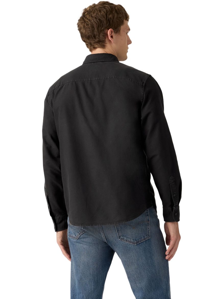 Рубашка Levi's Men Authentic Button Down Shirt, размер M, серый — фото 1