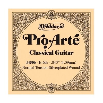 Одиночная струна для классической гитары D'Addario J4506 Pro-Arte